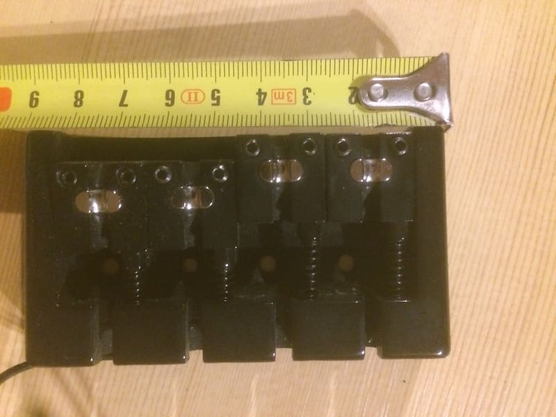 4 strings piezo bass bridge + Fishman Powerchip preamp mixer | Reverb