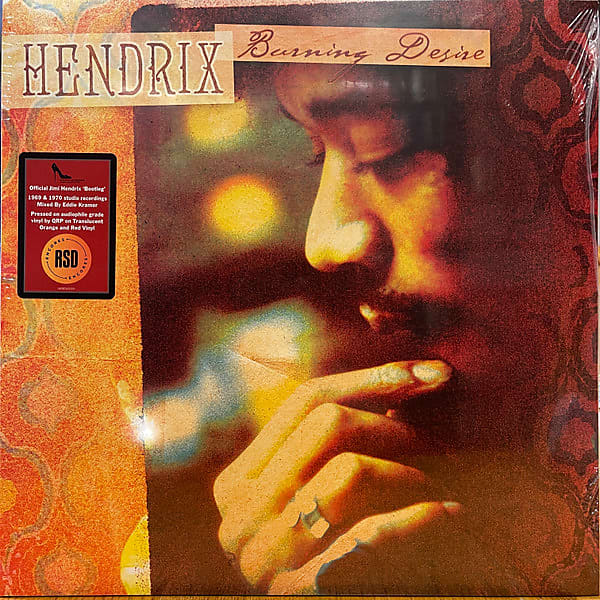 NEW Jimi Hendrix – Burning Desire-RSD-Translucent Orange and | Reverb