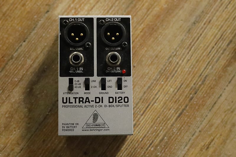 Behringer Ultra-DI D120 Silver | Reverb