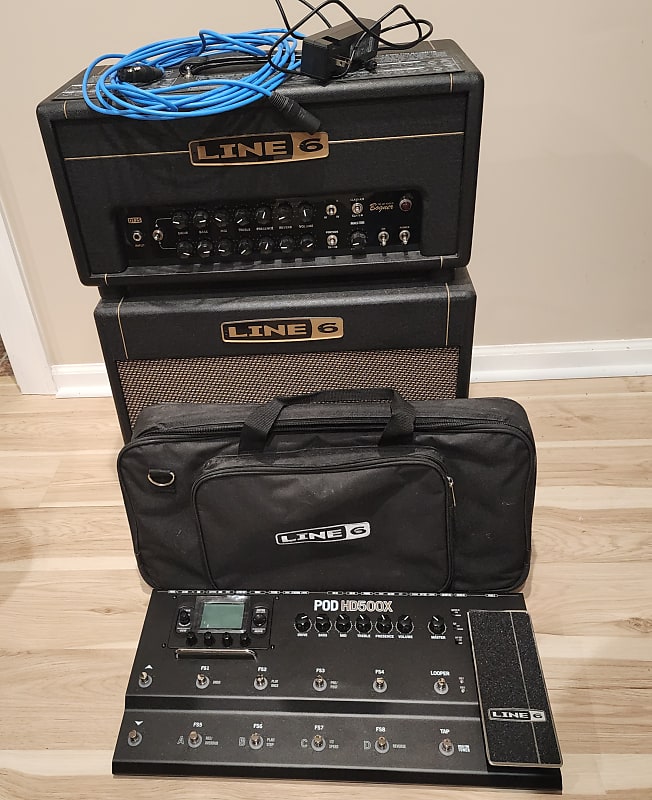 Line 6 DT25 head, cabinet and HD500X Multi Effects | Reverb