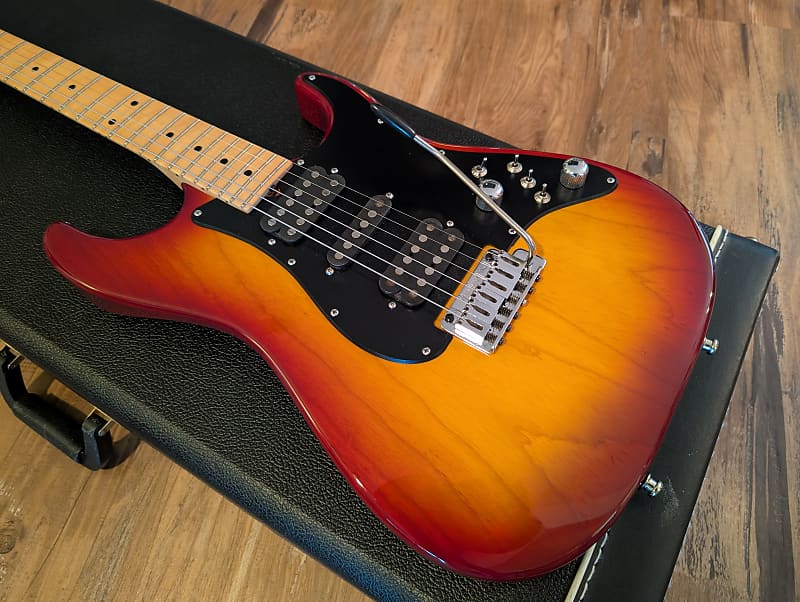 1997 Tom Anderson Hollow Classic HSH Sunburst Tom Signed Only | Reverb