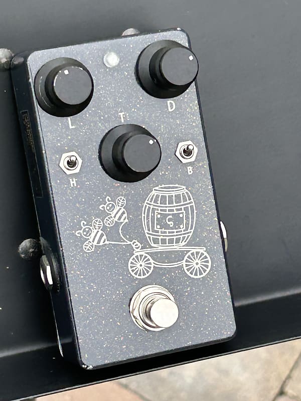 CKK CKK SH-1N SCREAM HONEY OVERDRIVE Early 2020s - Black gold | Reverb