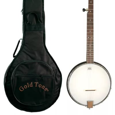 Hondo HB75A MIK 5-string banjo with gig bag | Reverb