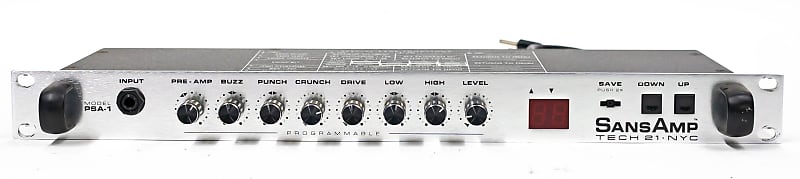 Tech 21 SansAmp Model PSA-1 Preamp Rackmount | Reverb