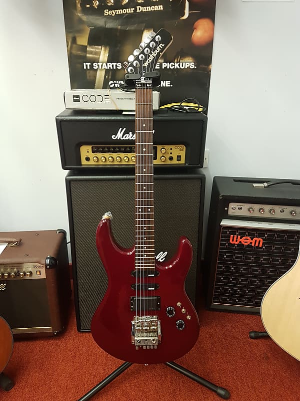 Washburn G-10V 1980-1990 - burgundy red/maroon | Reverb