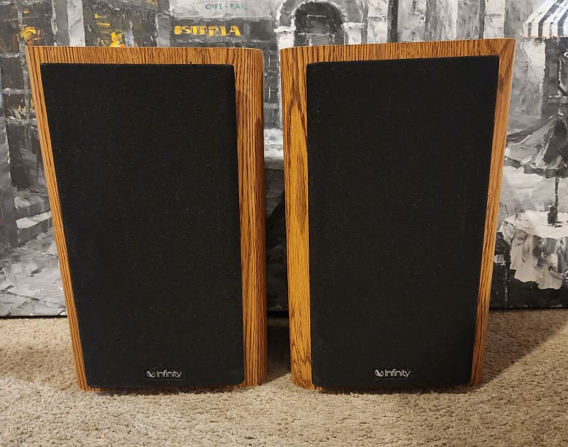 Infinity Vintage Pair of Infinity RS 2000 Bookshelf Speakers | Reverb