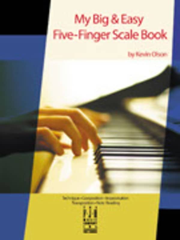 My Big & Easy Five Finger Scale Book | Reverb Australia