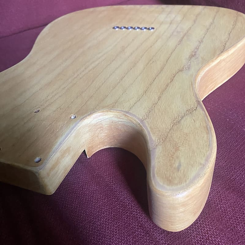 Warmoth Tele Telecaster Thinline Body Only, Swamp Ash | Reverb