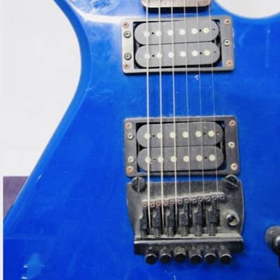 BC Rich Platinum Series Warlock 1987 Strange Blue | Reverb