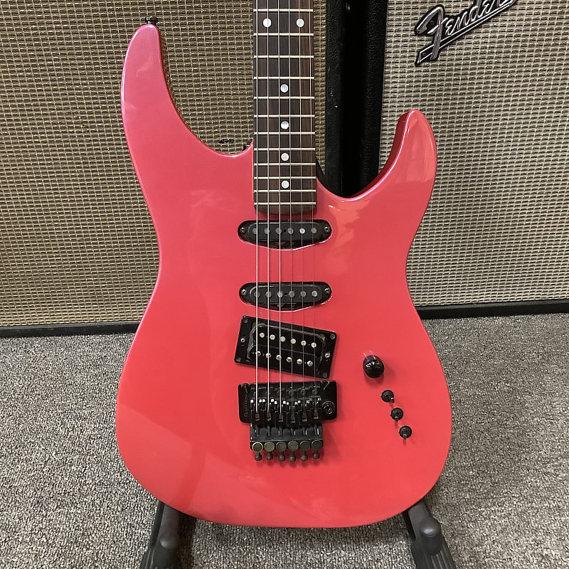 Kramer Pacer, HSS, Floyd Rose, Red | Reverb