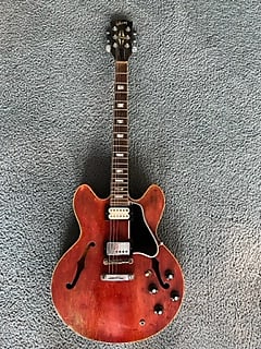Gibson ES-335 1968 RED | Reverb