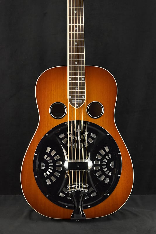 National Scheerhorn L-Body Square Neck Honduras Mahogany High | Reverb