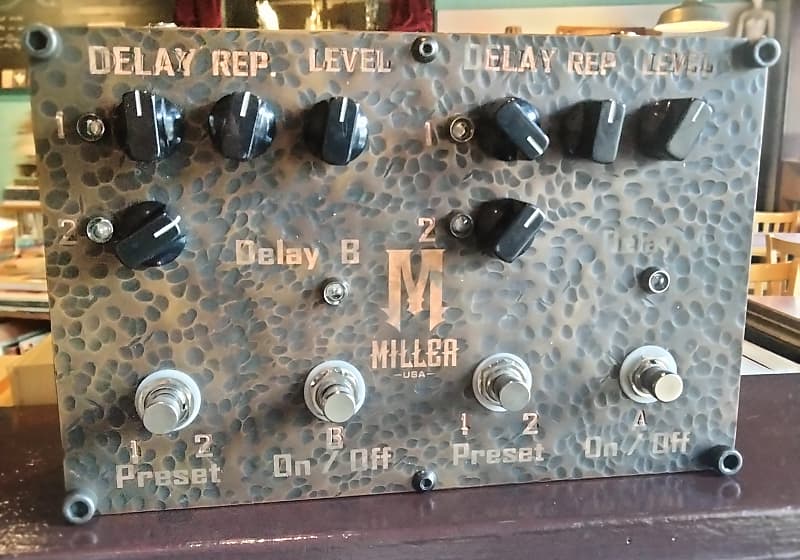 Miller Dual Delay Pedal | Reverb