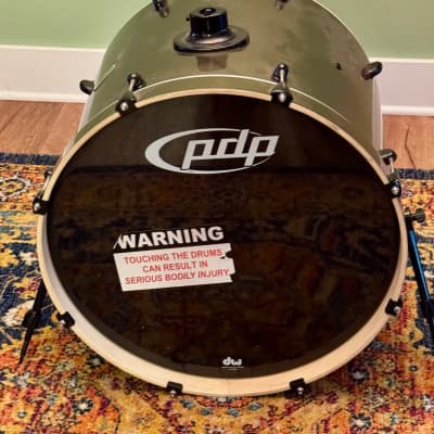 PDP FS Series 100% Birch Cherry 18 x 22" Bass Drum | Reverb