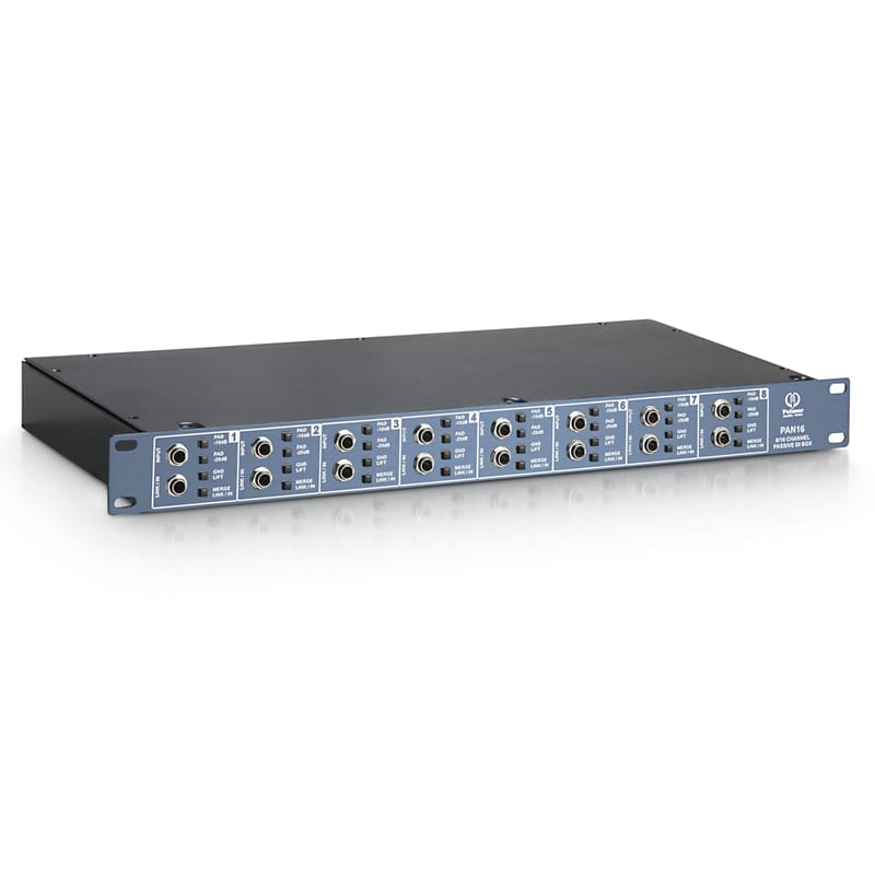 Palmer PAN 16 DI-Box - 19" 8-Channel passive - DI Box | Reverb