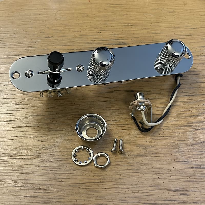 Fender Custom Shop '52 Tele NOS Clone LOADED Control Plate | Reverb