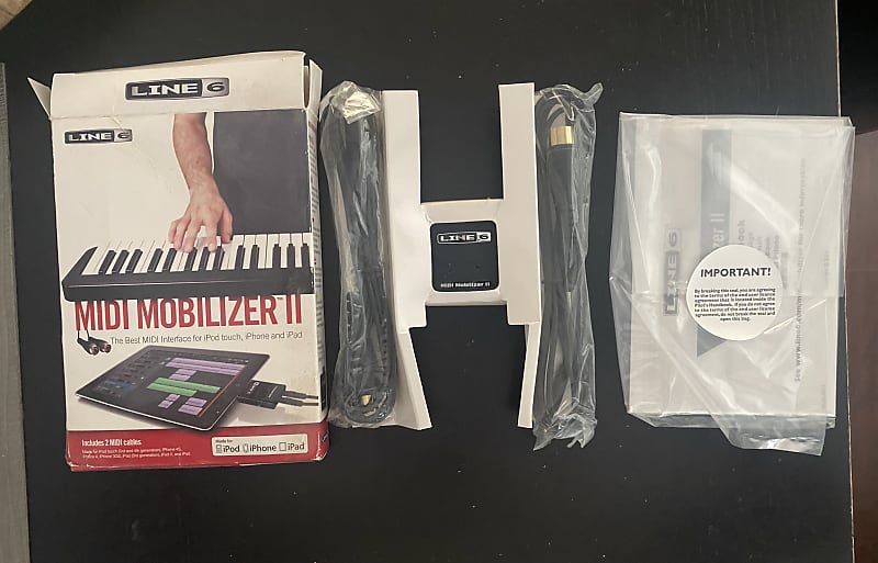 Line 6 Midi Mobilizer II 2000s - Black | Reverb