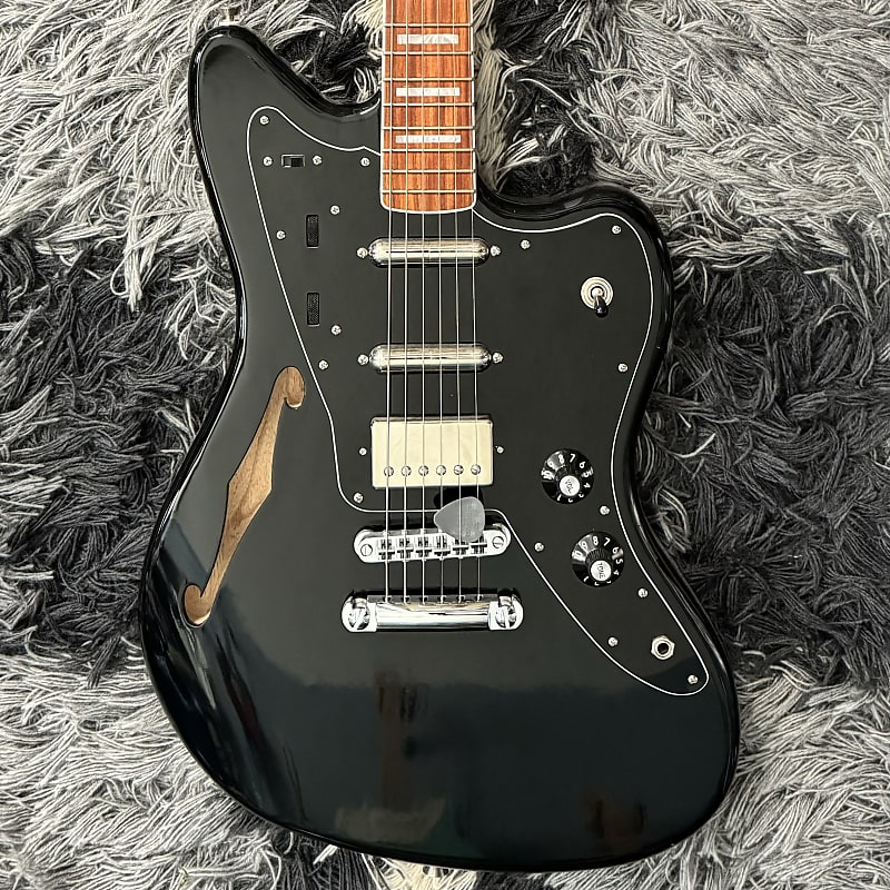 RoryATX Fender/Warmoth Jazzmaster Thinline Partscaster 2018 - | Reverb