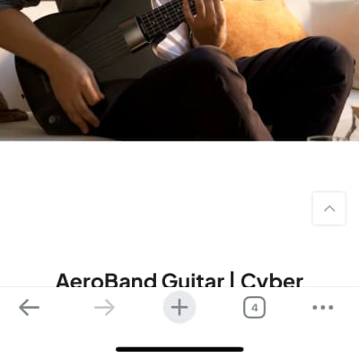 Aeroband AeroGuitar 2023 - Gray | Reverb