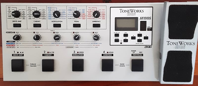 ToneWorks AX1000G Multi-Effects Guitar Processor | Reverb