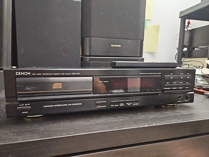 Denon DCD-670 PCM Audio Compact Disc Player CD Player | | Reverb