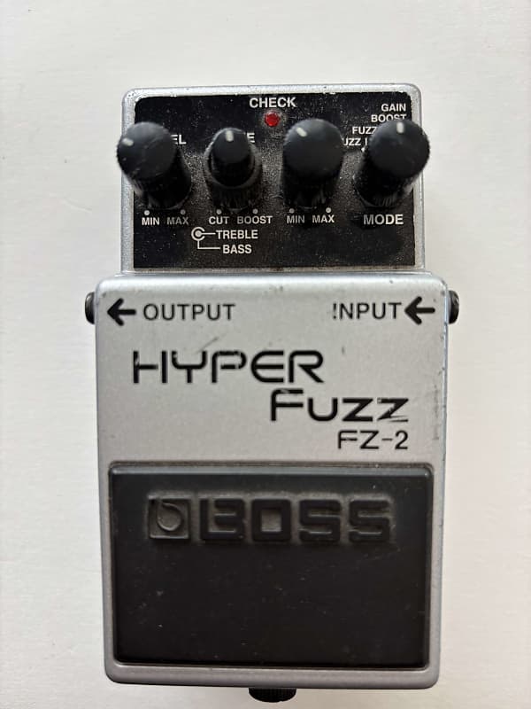 Boss FZ-2 Hyper Fuzz (Silver Label) 1993 - 1997 - Silver | Reverb