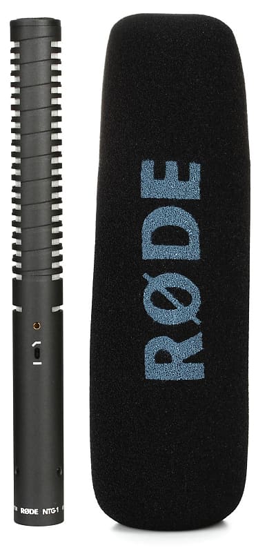 Rode NTG-1 Shotgun Condenser Microphone Bundle with Rode WSVM | Reverb