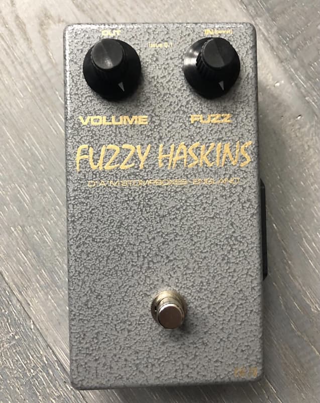 D*A*M Fuzzy Haskins Fuzz Face Hammerite Gold NKT216 | Reverb Canada