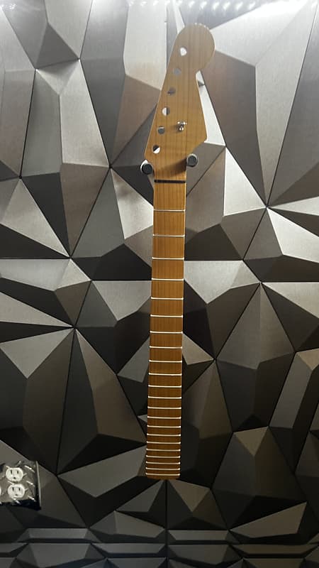 Warmoth Stratocaster Roasted Maple Neck | Reverb