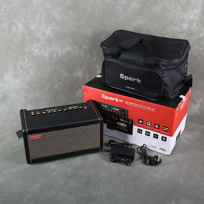 Positive Grid Spark 40 Guitar Amplifier - Box & PSU - 2nd | Reverb
