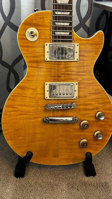Epiphone Les Paul Lazarus - Greeny Mod | Reverb