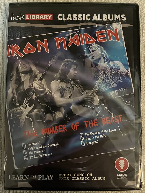 Lick Library Classic Albums Classic Albums Iron Maiden - The | Reverb