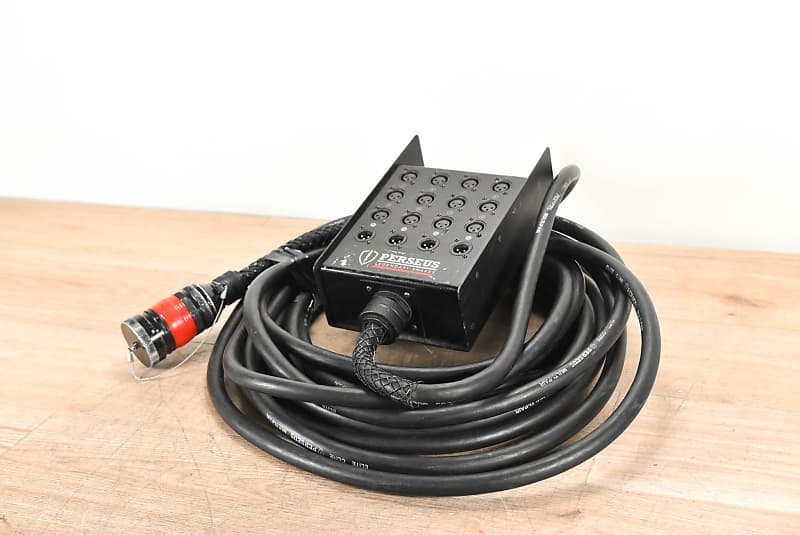 Elite Core Perseus-MP 50' 12x4 Audio Snake with Amphenol | Reverb