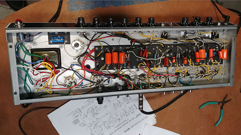 Deluxe Reverb Hand Wired Amp | Reverb