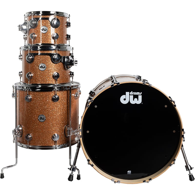 Drum Workshop Collectors Series 4-Piece Shell Kit - Champagne | Reverb