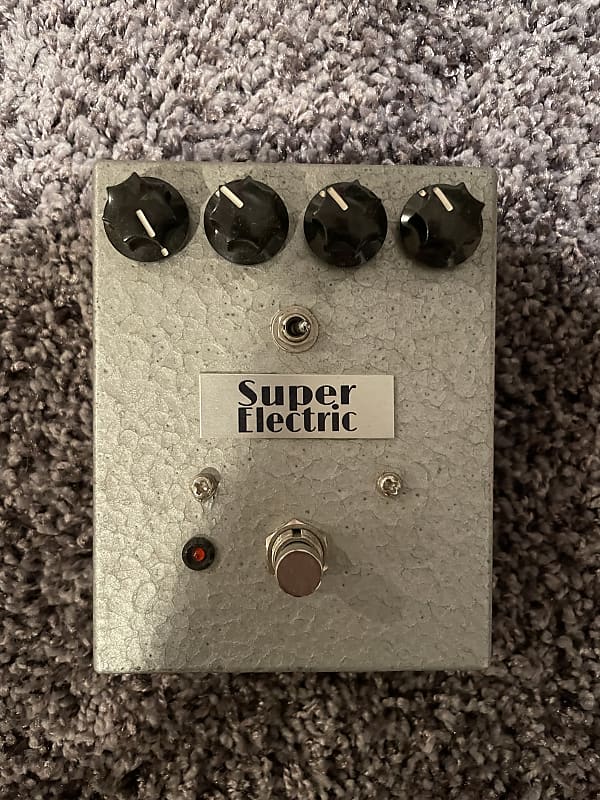 Superelectric Buzzaround Germanium Fuzz Silver | Reverb