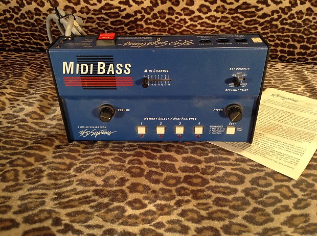 360 Systems MidiBass vintage synth module w/Extra Bass Sample | Reverb