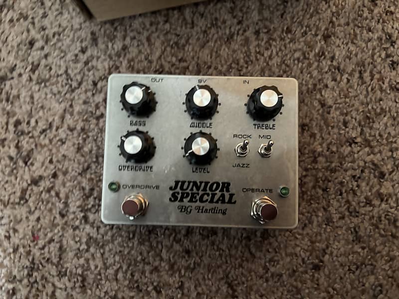 (Dumble style) B.G. Harding Junior Special boutique pedal | Reverb