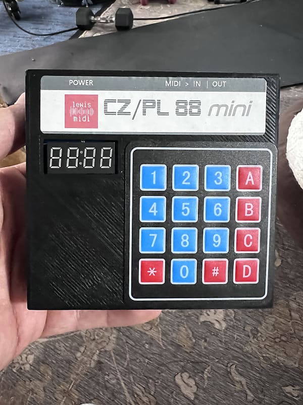 Lewismidi CZ/PL 88 Mini Patch Library 2020 - Black | Reverb