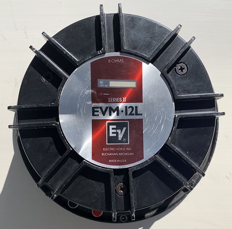 1980's Electro-Voice EVM12L Loudspeaker, Good Condition, | Reverb