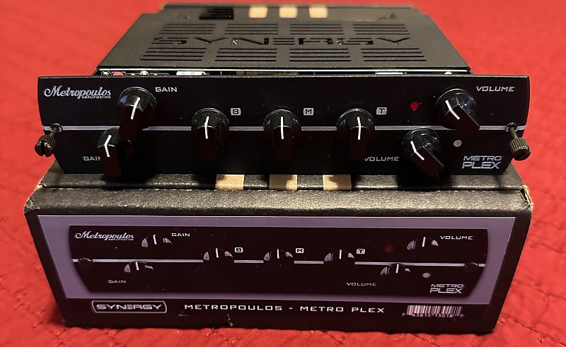 Synergy Metropoulos Metro Plex Pre-Amp Module | Reverb