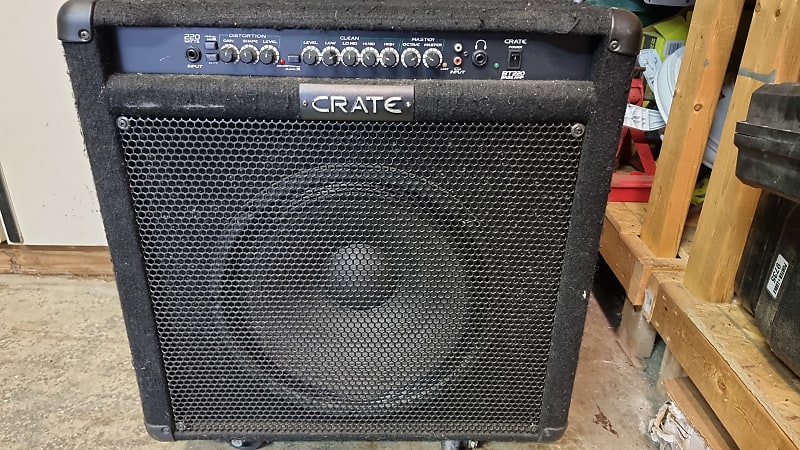 Crate BT220: 2 Channel, 220Watt, 1x15", Bass Combo Amp | Reverb