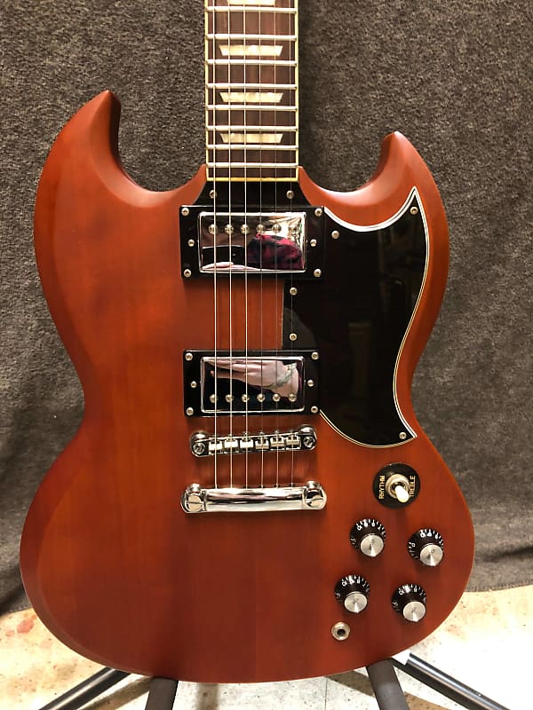 Epiphone SG G-400 - Worn Brown | Reverb