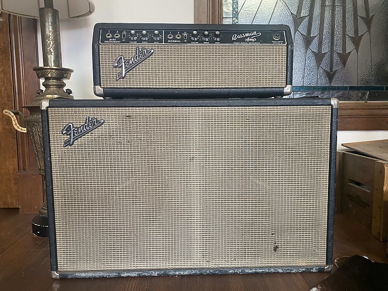 Fender Bassman 2-Channel 50-Watt 2x12" Piggyback Guitar Amp | Reverb