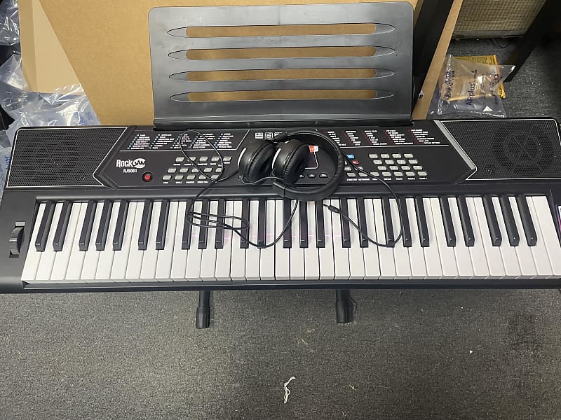 RockJam RJ 5061 Keyboard w/ Stand And Headphones | Reverb