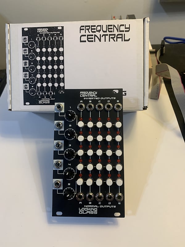 Frequency Central Looking Glass Matrix Mixer Patchbay | Reverb