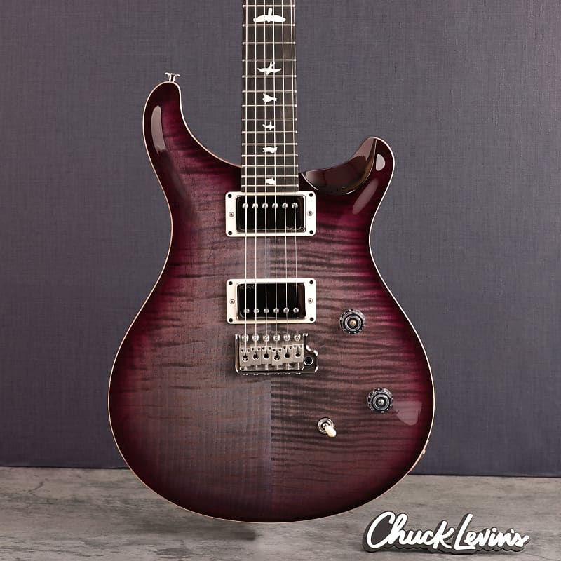 PRS CE24 Electric Guitar with Ebony Fingerboard - Grey Black | Reverb