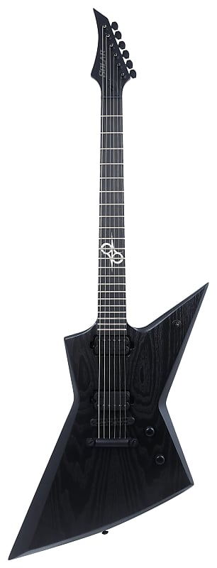 Solar Guitar E2.6BOP – BLACK OPEN PORE | Reverb