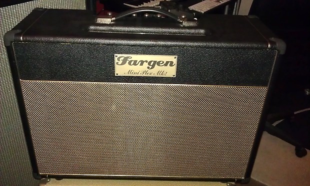 Fargen Mini Plex MKII 50 watt 2x12 Combo 2008 Black/Gold | Reverb