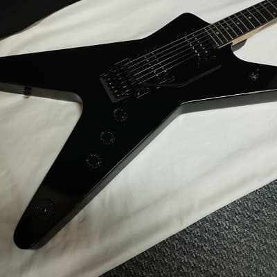 DEAN ML XF electric GUITAR new Classic Black w/ HARD CASE - | Reverb